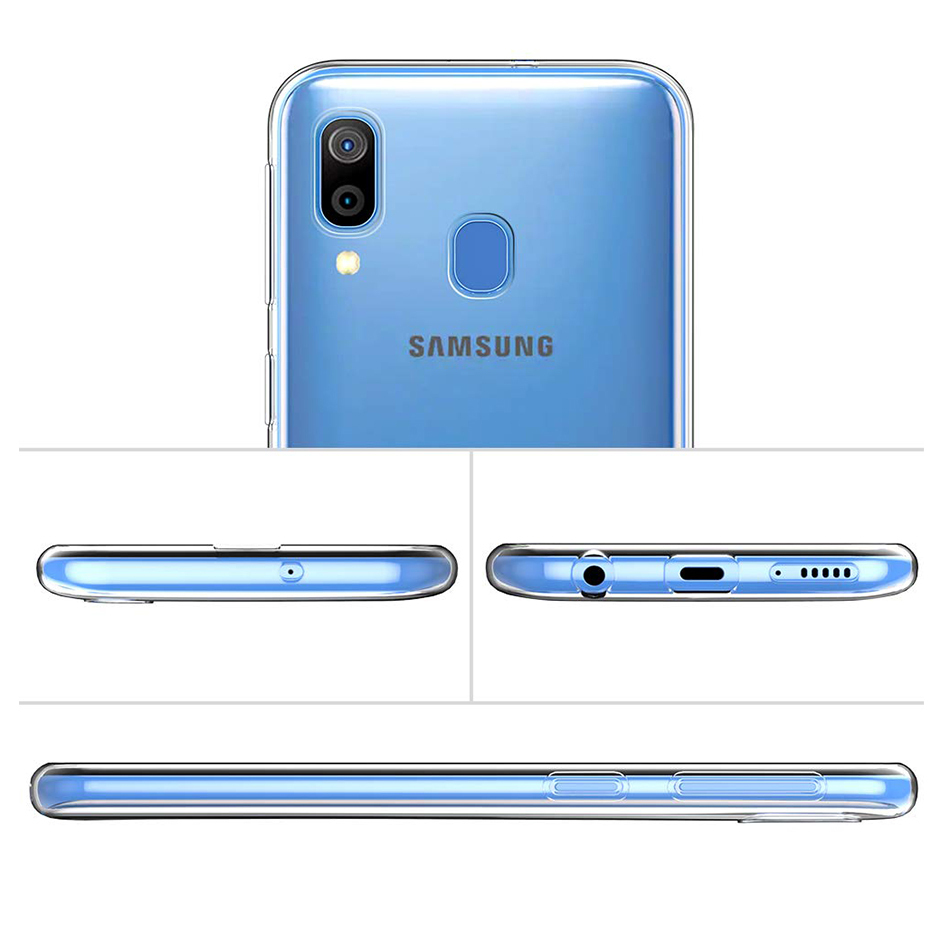 Flexi Slim Gel Case for Samsung Galaxy A20 / A30 (Clear)